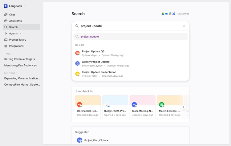 Langdock | The all-in-one AI platform for your company.